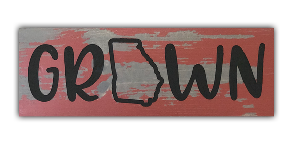 Georgia Grown Sign – An Engineered Craft